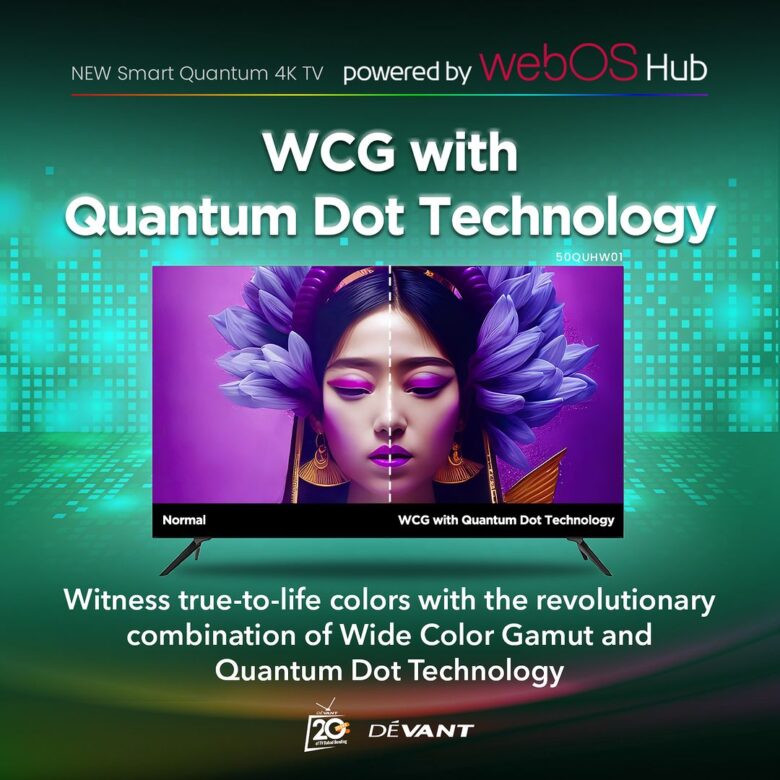 Devant introduces 50" Smart Quantum 4K TV 50QUHW01 - Next Feature PH